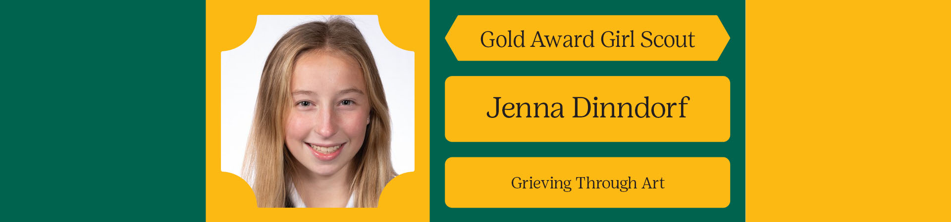 Girl Scout works to help children coping with death | GSGWM