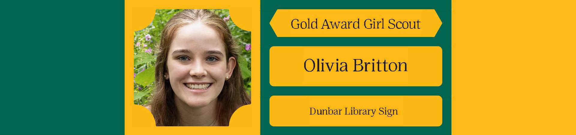 Grantham library has new sign thanks to Girl Scout | GSGWM