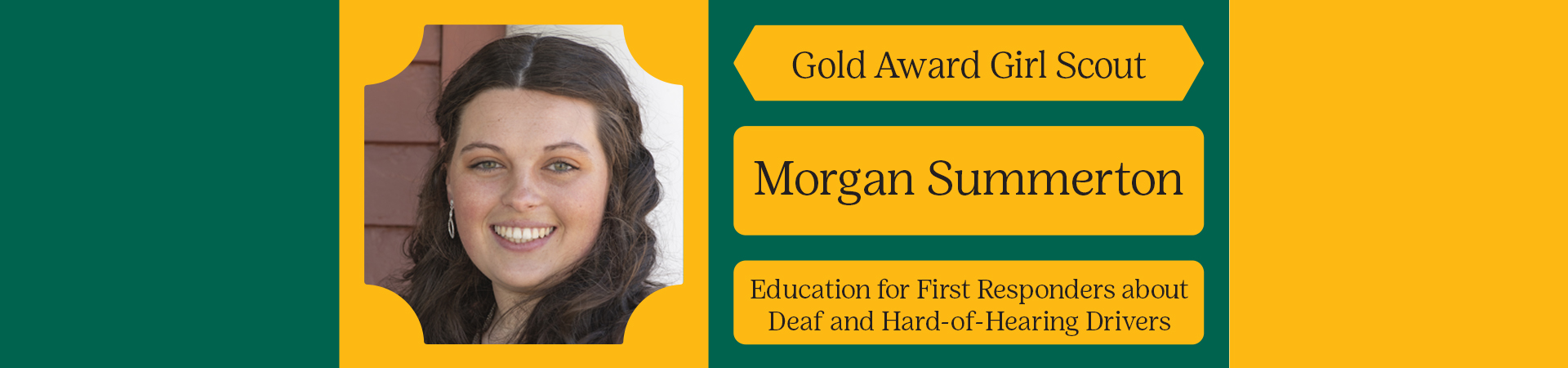 Girl Scout addresses dangers to deaf drivers | GSGWM